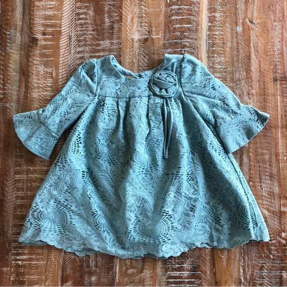 Laura Ashley | Dresses | Laura Ashley London Blue Lace Dress | Poshmark